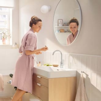 hansgrohe Rebris S Einhebel-Waschtischarmatur 210 mit Schwenkauslauf ...