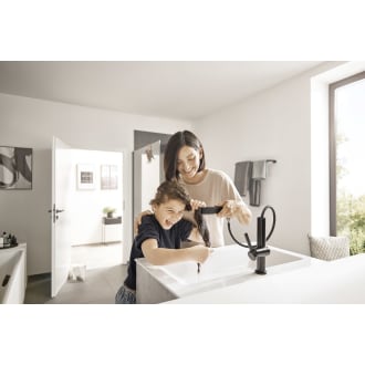 hansgrohe Finoris Einhebel-Waschtischarmatur 230 mit Ausziehbrause ...