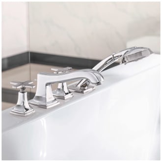 hansgrohe Metropol Classic 4-Loch Wannenrandarmatur mit Kreuzgriff ...
