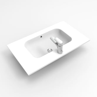 Sanipa 3way Kombination 80 cm, 2 Auszüge mit Griff-Leiste BR48043 - MEGABAD