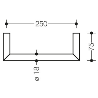 HEWI System 162 Handtuchhalter - MEGABAD