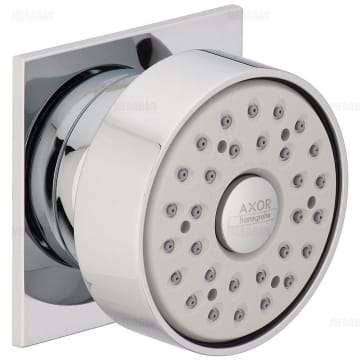 AXOR Seitenbrause mit eckiger Rosette - MEGABAD