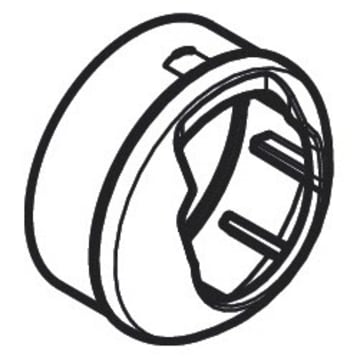 hansgrohe Griffkappe mit vertauschter Symbolik für Warmwasserbegrenzung ...