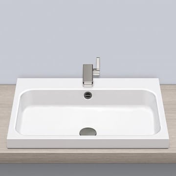 Alape Stream Aufsatzbecken AB.SR650H, rechteckig 65 x 47,2 cm ...