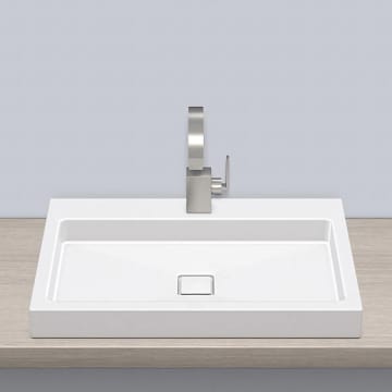 Alape X.plicit Aufsatzbecken AB.RE700H.2, rechteckig 70 x 46 cm ...