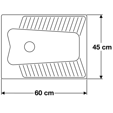 Geberit Publica Hock-WC 208580000 - MEGABAD