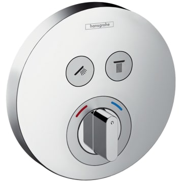 hansgrohe ShowerSelect S UP-Mischer 15748000 für 2 Verbraucher - MEGABAD
