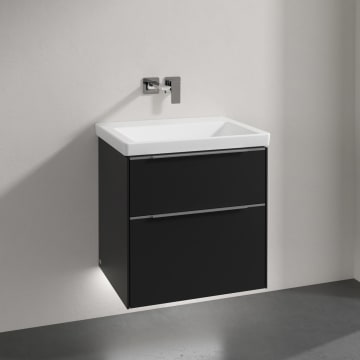 Villeroy & Boch Subway 3.0 Badmöbel-Set 60 cm mit Beleuchtung, 2 ...