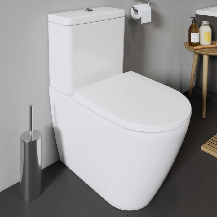 Duravit D-Neo Stand-WC Rimless für Kombination m. Aufsatzspülkasten ...