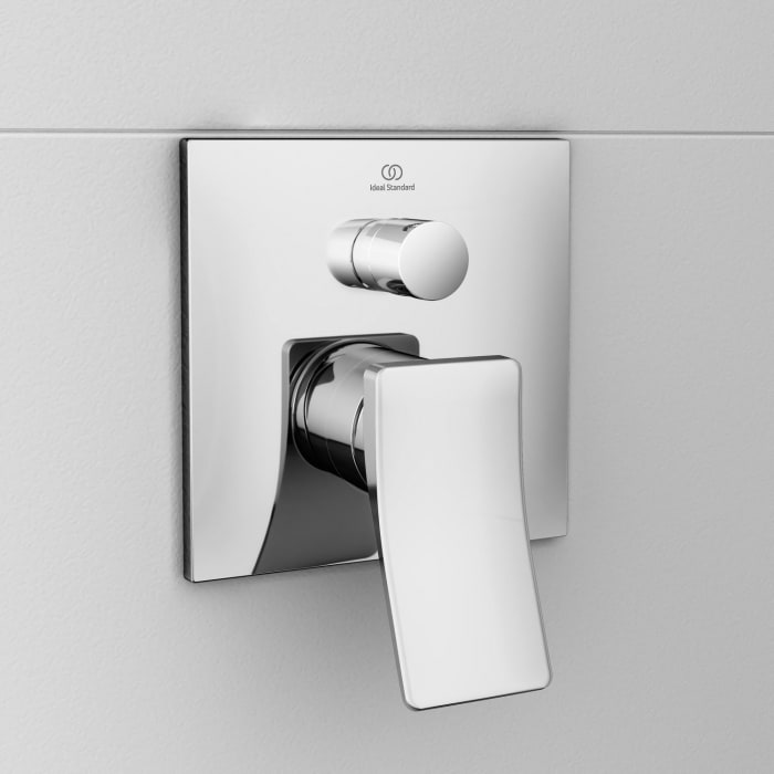 Ideal Standard Conca Badearmatur UP Bausatz 2, eckige Rosette A7374AA ...