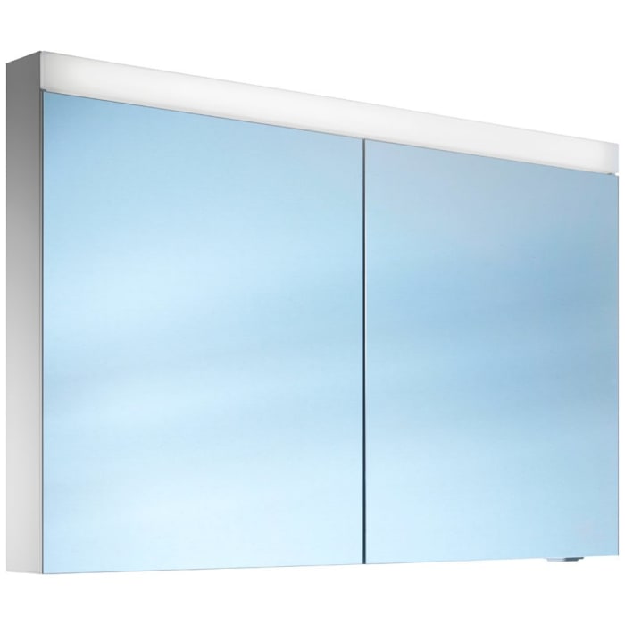 Schneider PATA LED Spiegelschrank PAT 120/2/LED 119,5 x 75,6 cm, 3000 K, CH - MEGABAD