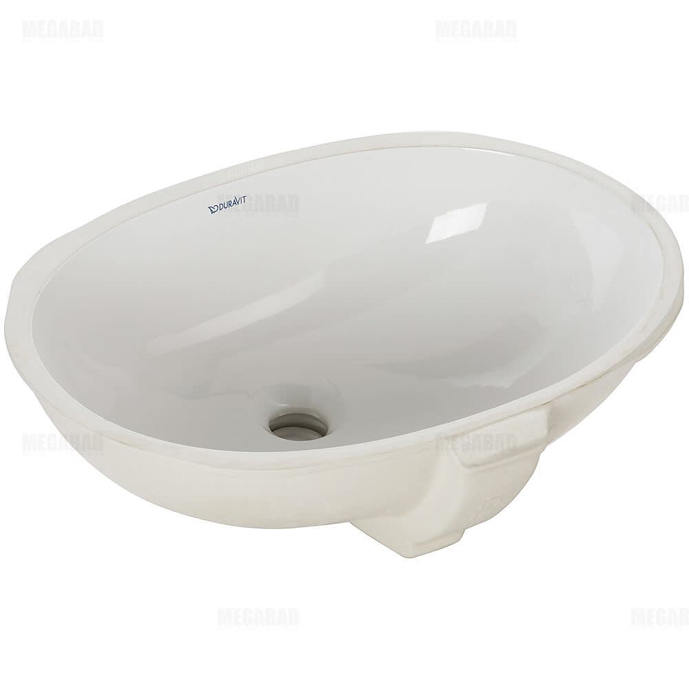 Duravit Santosa Einbauwaschtisch 54,5 x 42,5 cm Art. 0466510000 - MEGABAD