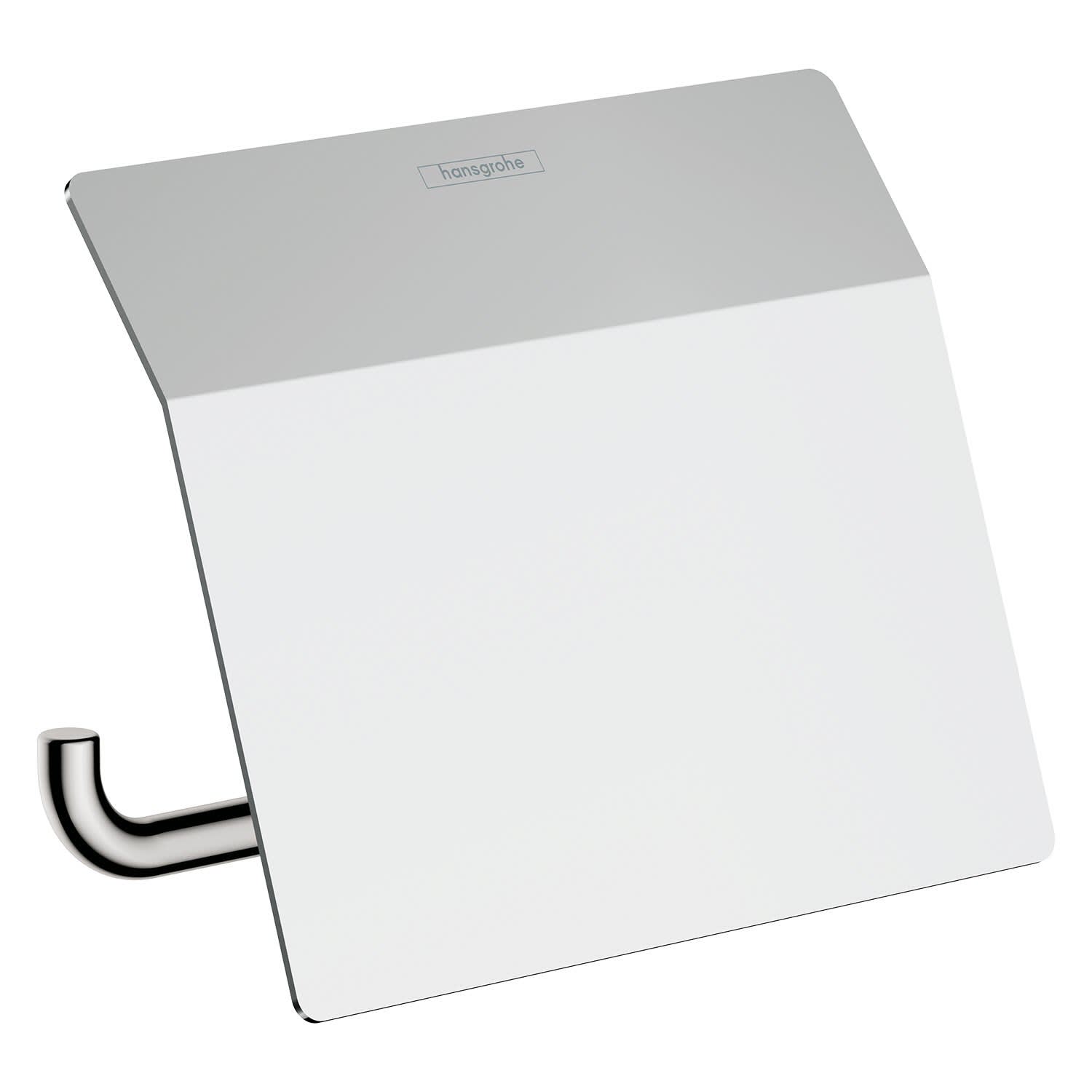 hansgrohe AddStoris Papierrollenhalter mit Deckel 41753000 - MEGABAD