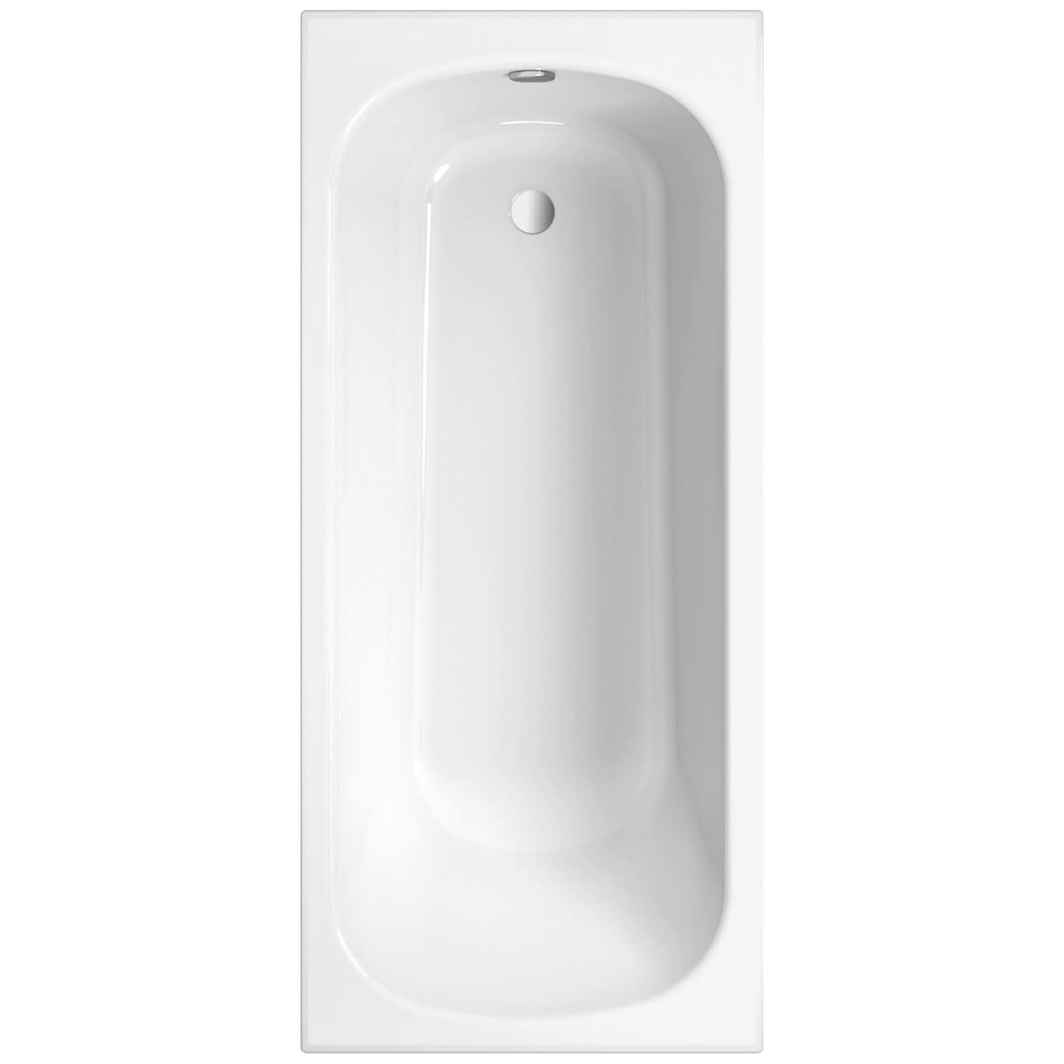 Bette Form Badewanne 170 x 75 x 42 cm, 2 Griffbohrungen 2947-0002GR ...