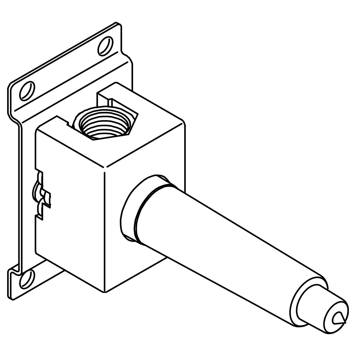 Dornbracht Unterputz-Ventil 3/4", 3560897090 - MEGABAD