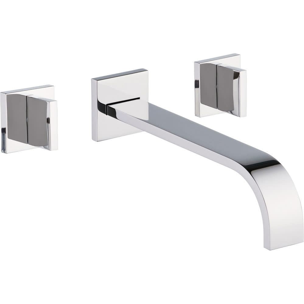 Dornbracht MEM Waschtisch-Wandbatterie mit Einzelrosetten Ausladung 24 ...