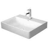 Duravit DuraSquare Waschtisch mit Hahnloch 60 x 47 cm 2353600041 - MEGABAD