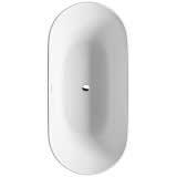 Duravit Luv Badewanne freistehend 180 x 85 cm, mit Überlauf ...