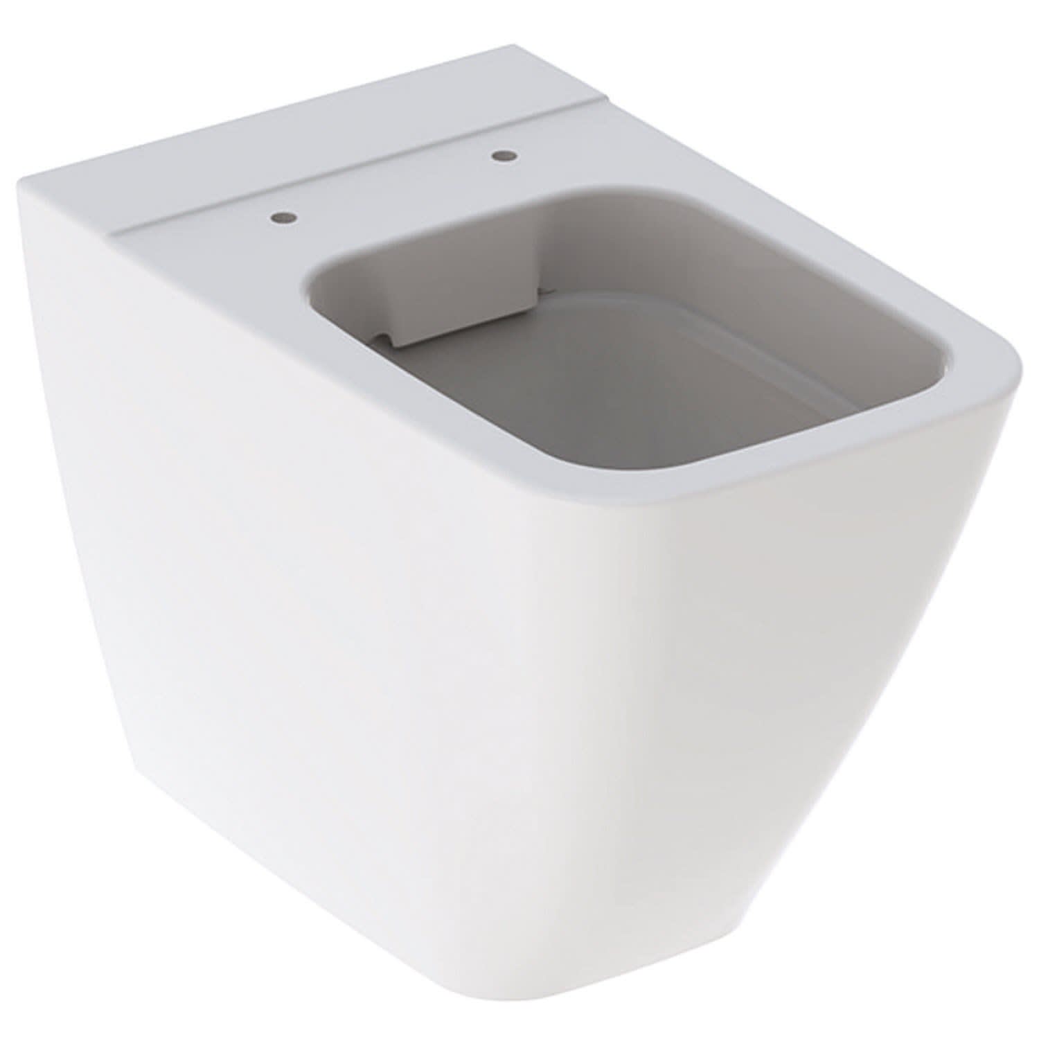 Geberit iCon Square Stand-WC Tiefspüler, geschlossene Form, ohne ...