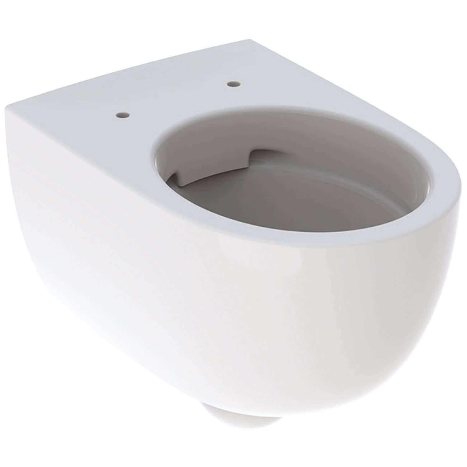 Geberit Renova Comfort Wand-WC, erhöht, geschlossene Form, Rimfree 500 ...