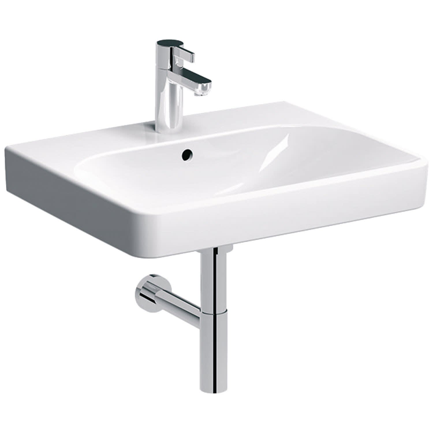 Geberit Smyle Square Waschtisch 60 cm 500.229.01.1 - MEGABAD