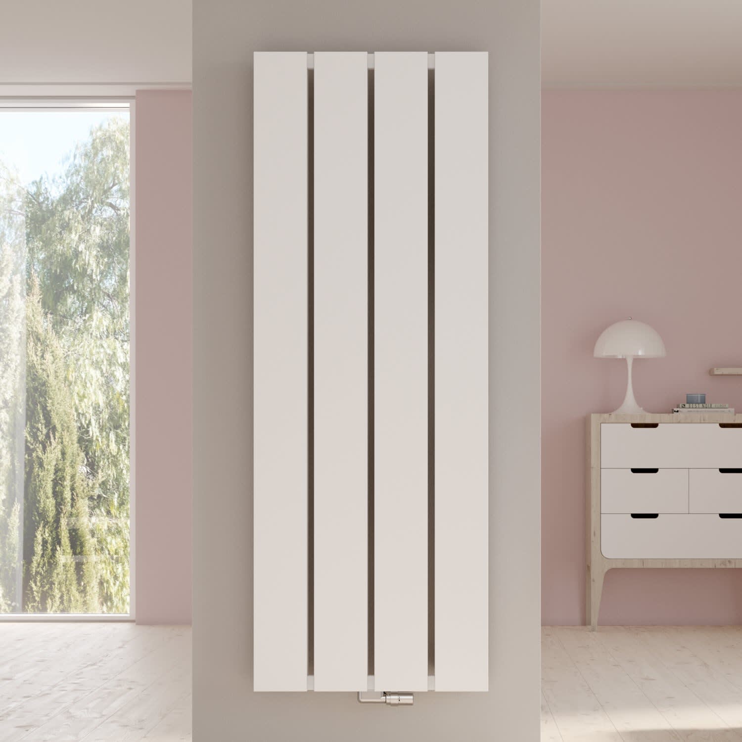 Kermi Decor-Arte Plan Badheizkörper 15 x 10 x 180 cm D1N101800152XXK ...