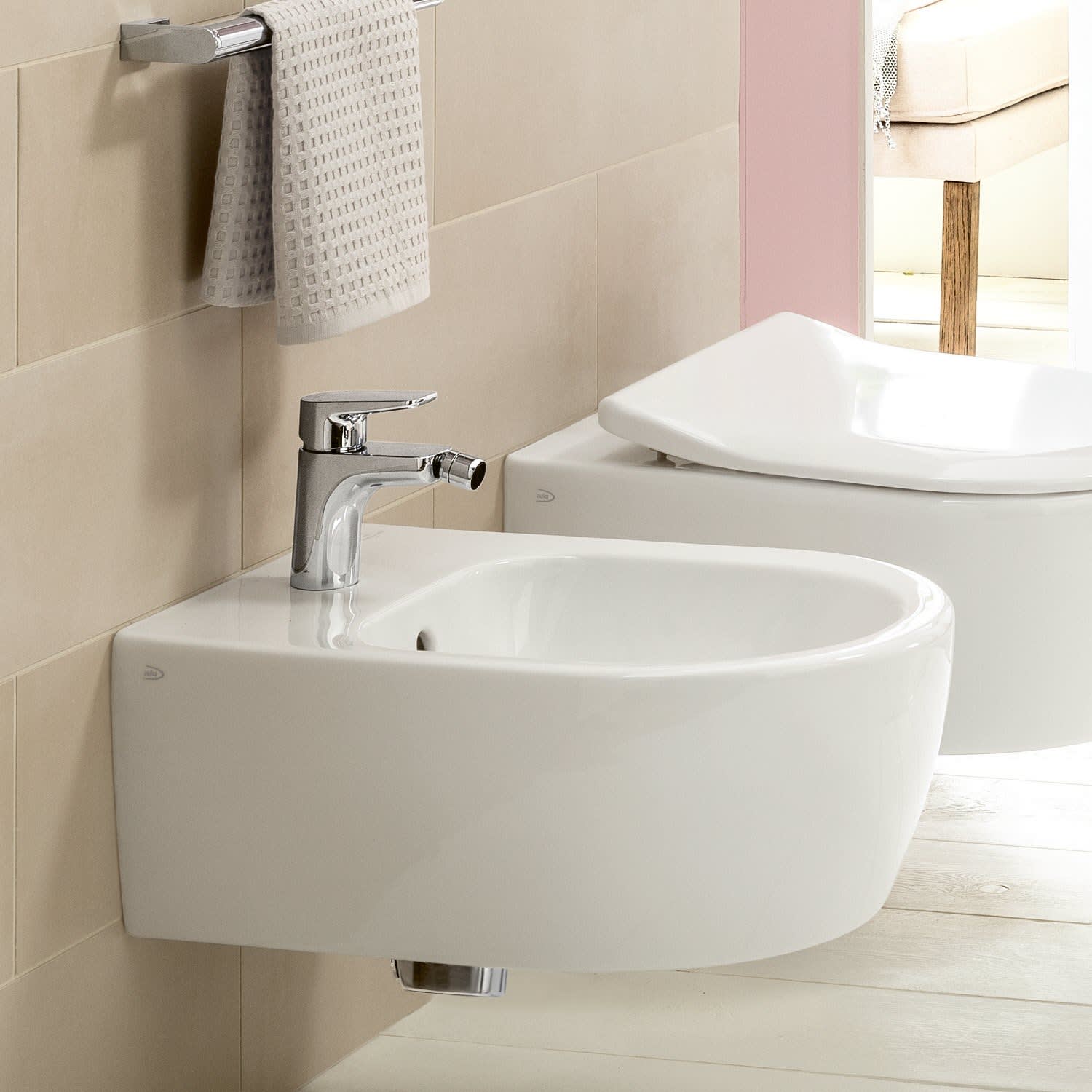 Villeroy & Boch Avento Bidet, wandhängend 54050001 - MEGABAD