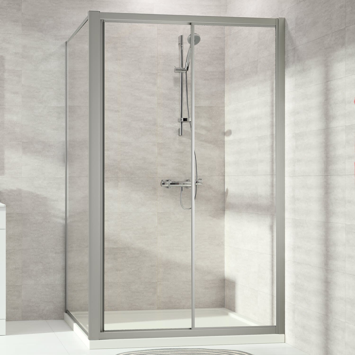 HÜPPE Alpha 2 VG Seitenwand, B: 78 H: 190 cm A22415087321 - MEGABAD