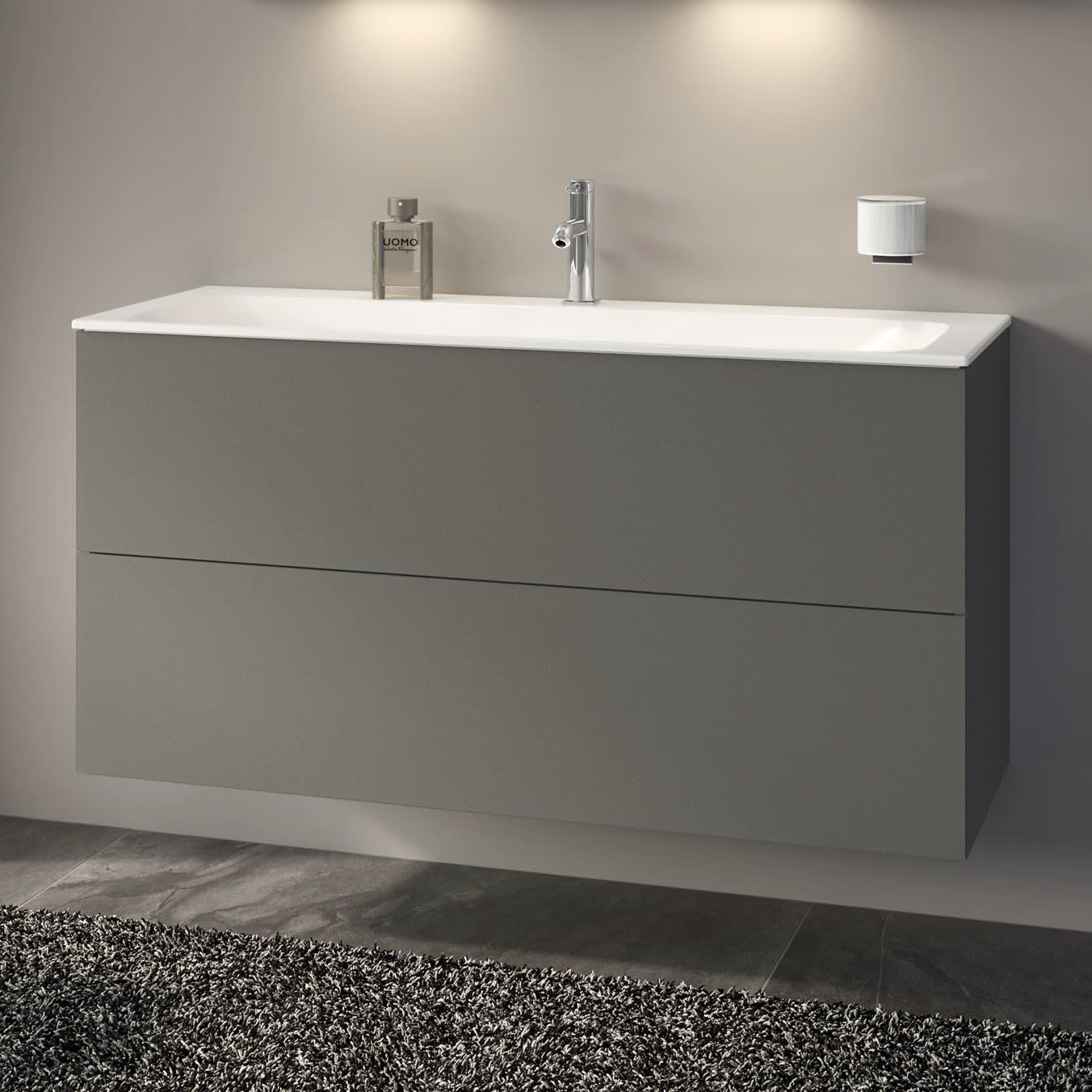 Keuco X-Line Waschtischunterbau mit 2 Auszügen 33183290000 - MEGABAD