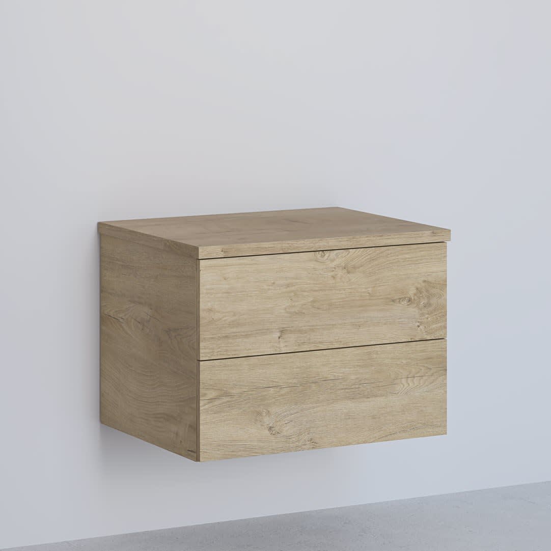 Kronenbach Cube Sideboard 61 cm mit 2 Auszügen und TIP-ON - MEGABAD