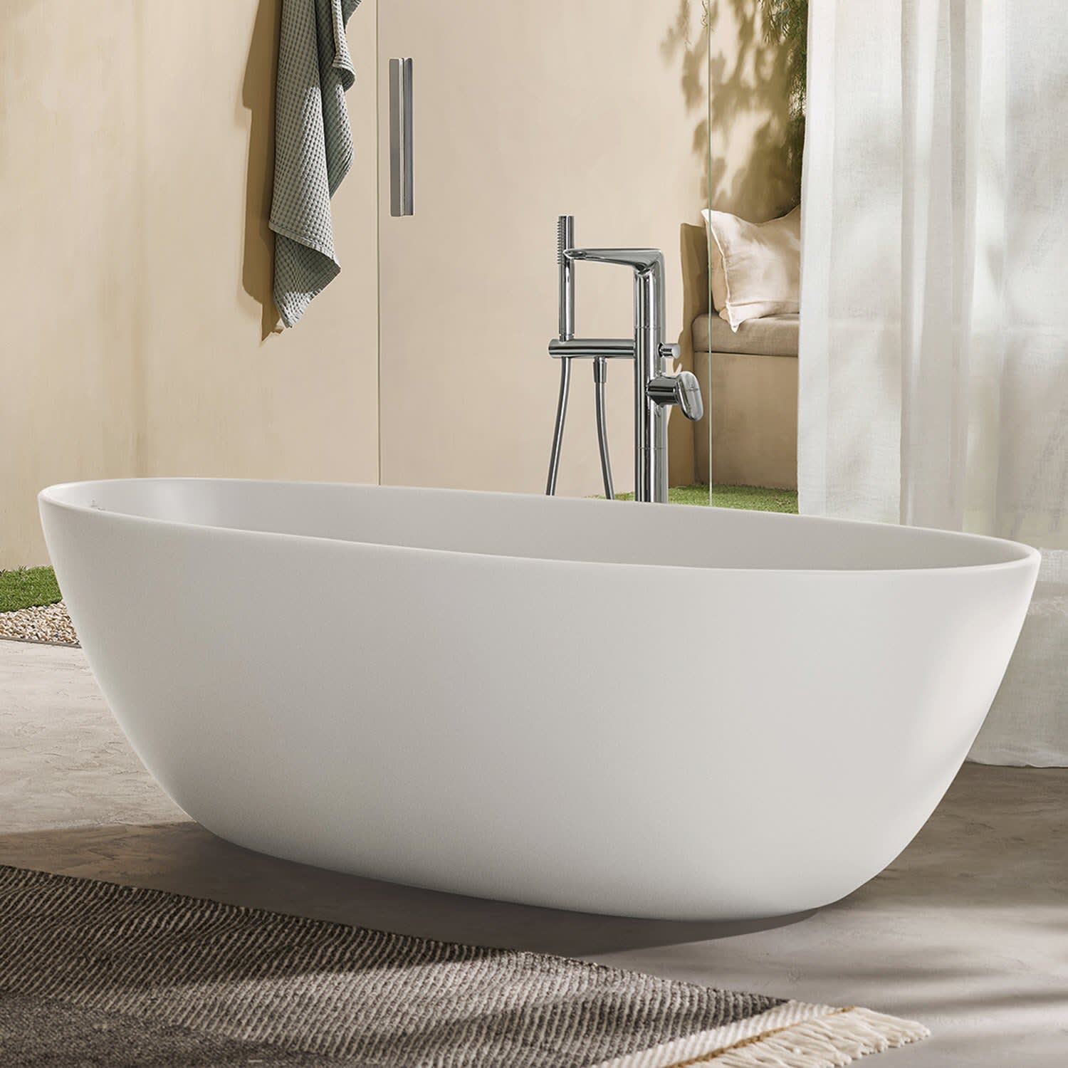 Villeroy & Boch Antao freistehende Badewanne 170 x 75 cm - MEGABAD